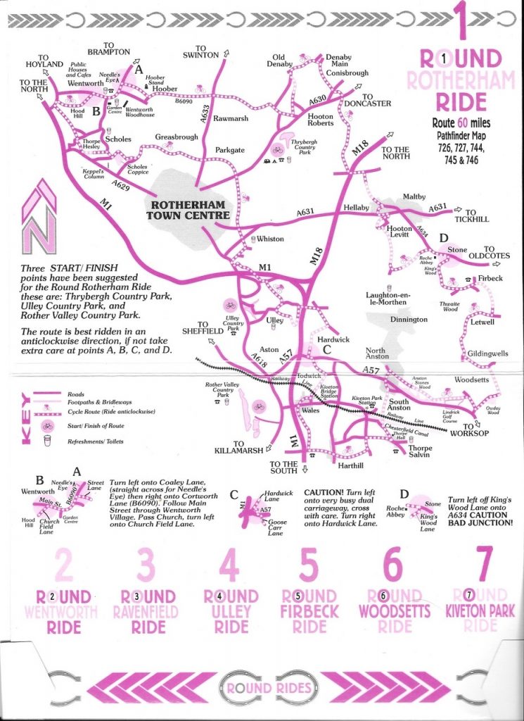 Round Rotherham Cycle Routes – swimyourswim